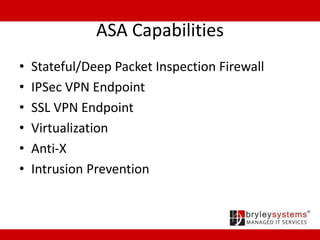 Cisco ASA Firewalls | PPTX
