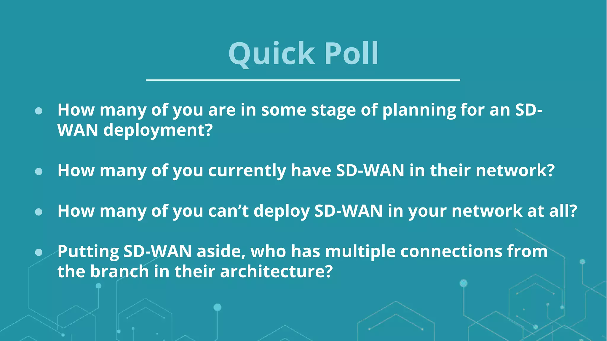 AppNeta: SD-WAN & End User Experience | PPTX