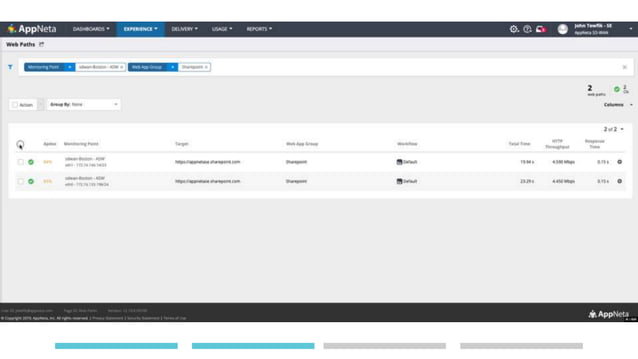 AppNeta: SD-WAN & End User Experience | PPTX