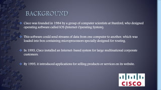 Cisco case study | PPTX