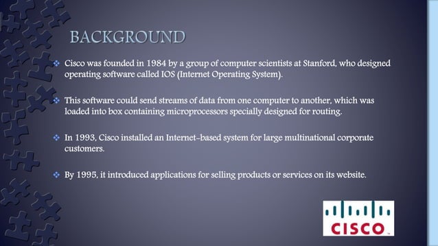 Cisco case study | PPT
