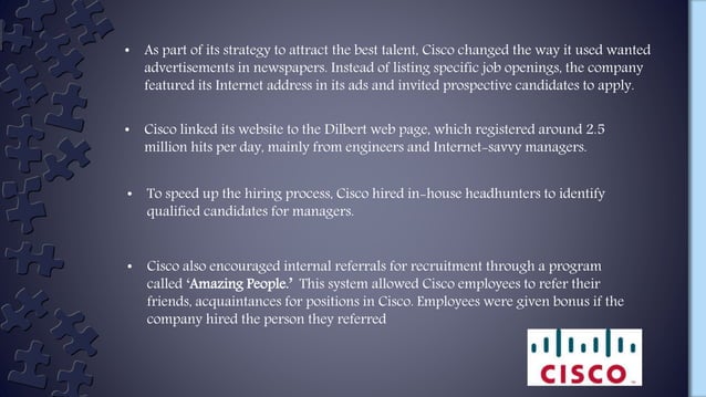 Cisco case study | PPT