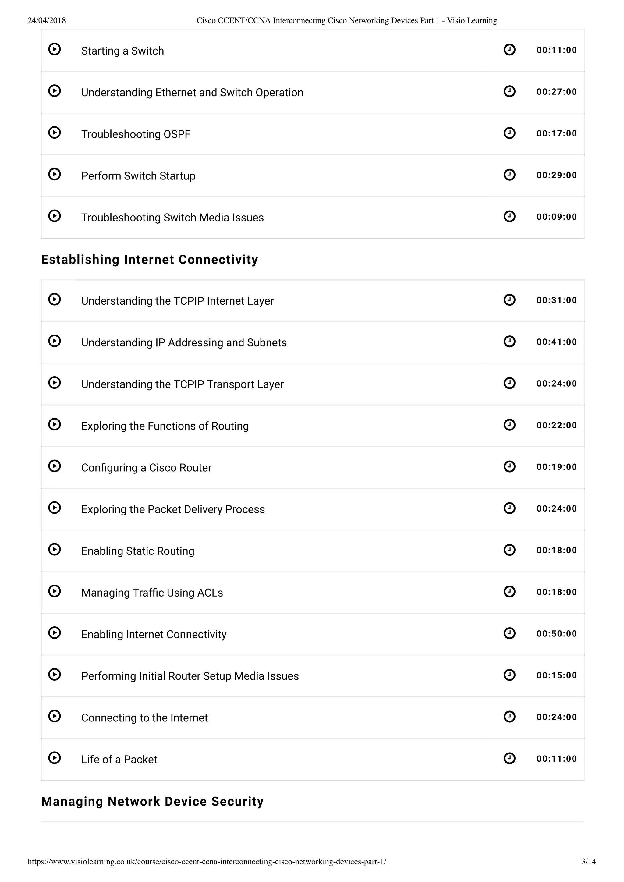Cisco ccent ccna interconnecting cisco networking devices part 1 ... Cisco ccent ccna interconnecting cisco networking devices part 1 ...