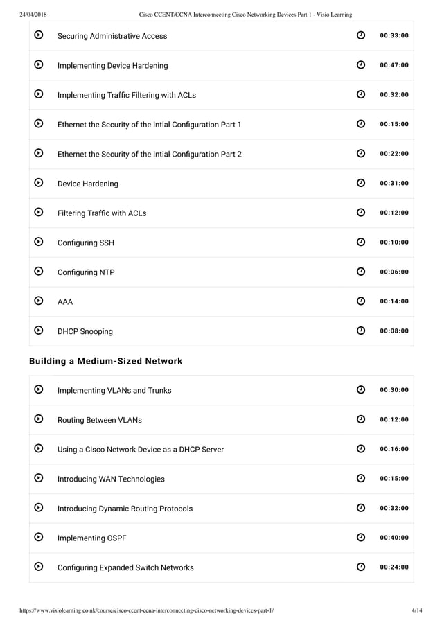 Cisco ccent ccna interconnecting cisco networking devices part 1 ...