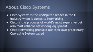 Cisco CCNA | PPTX