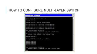 Cisco CCNA- How to Configure Multi-Layer Switch | PPTX