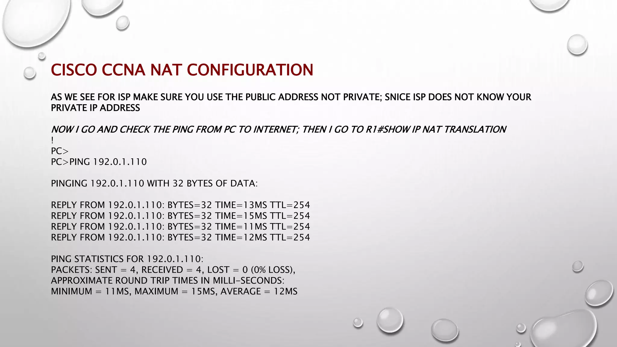 Cisco Ccna Nat Configuration Ppt 3543