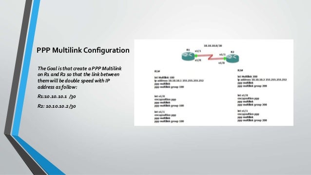 Cisco Ccna Ppp Multilink Configuration