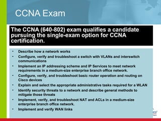 Cisco Ccna Certification | PPT