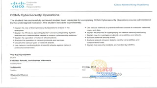 Cisco CCNA Cybersecurity Operations | PDF