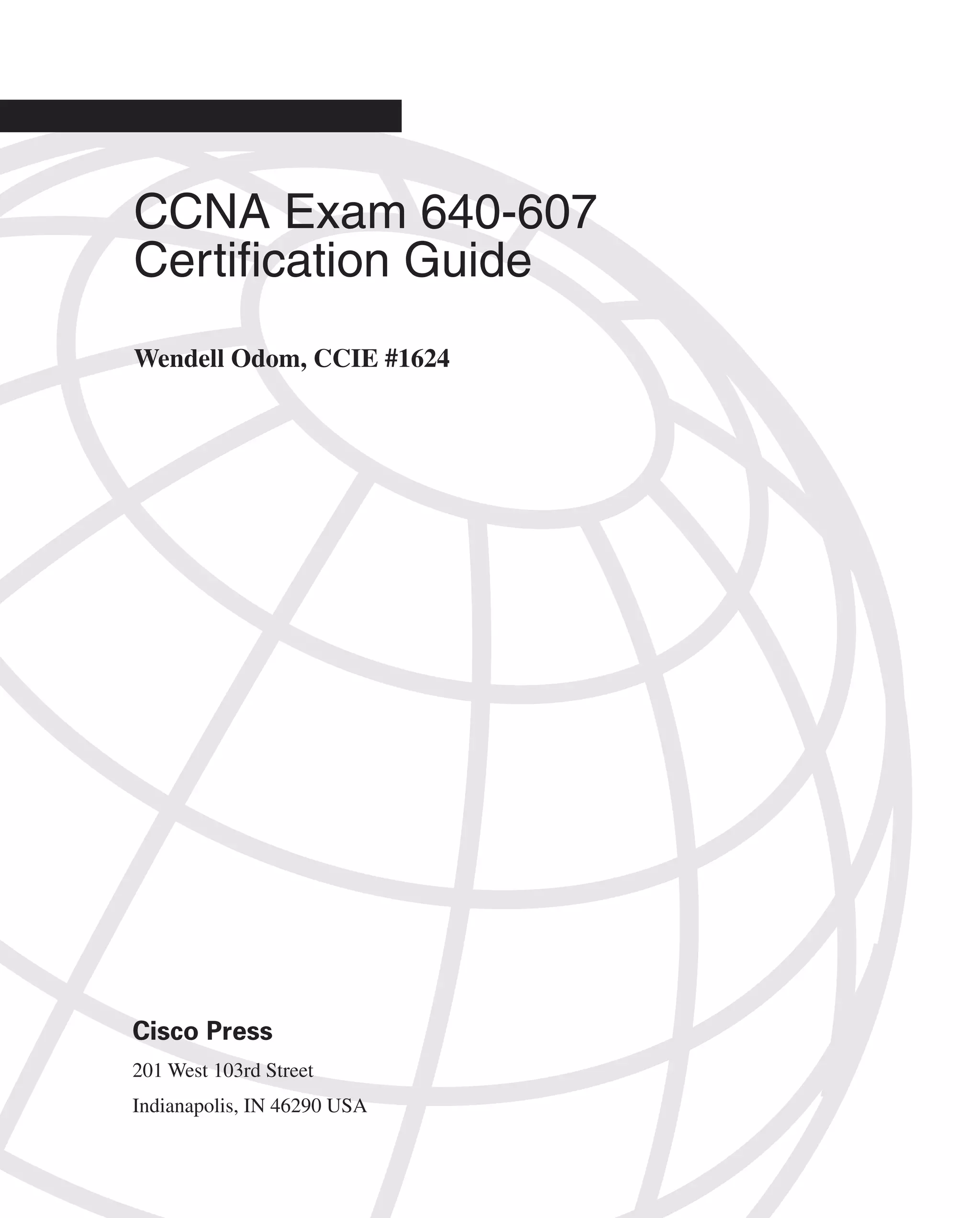 Cisco ccna exam #640 607 certification guide (3rd edition) | PDF