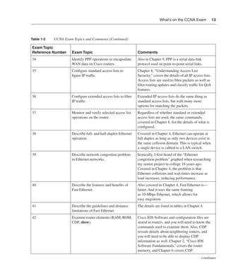 Cisco ccna exam #640 607 certification guide (3rd edition) | PDF