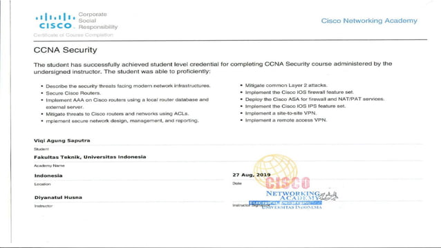 Cisco CCNA Security | PPT