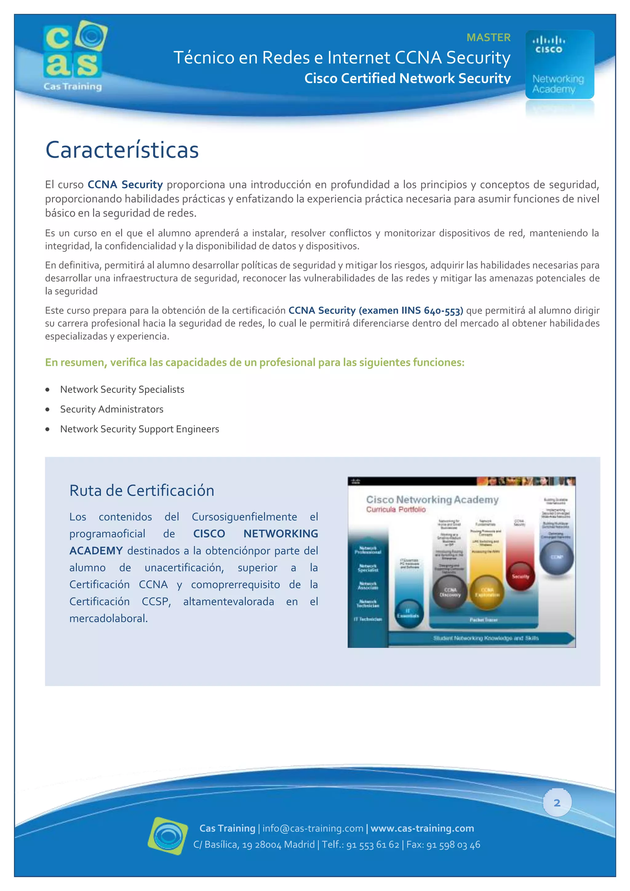 Cisco CCNA Security | DOCX
