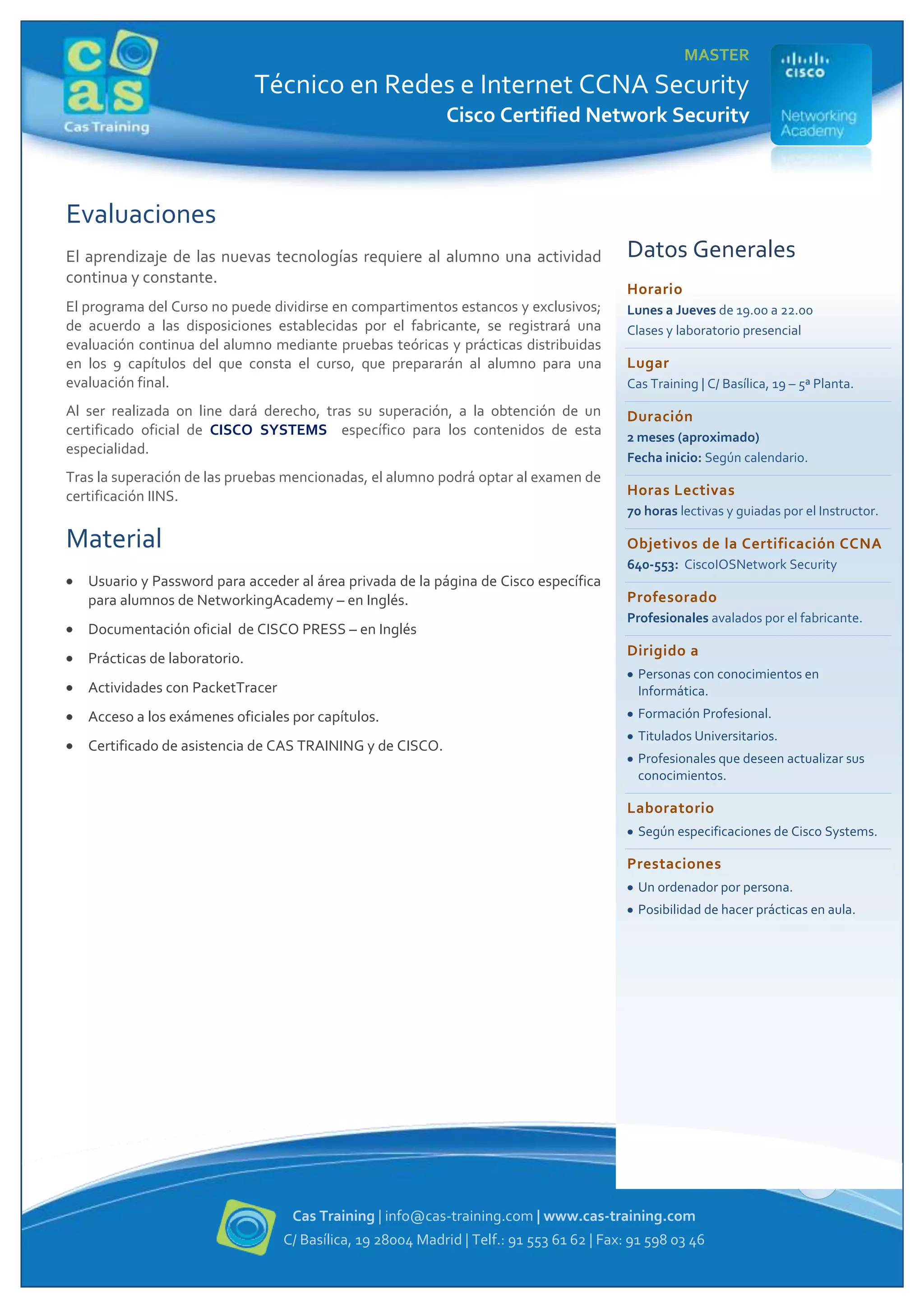 Cisco CCNA Security | DOCX