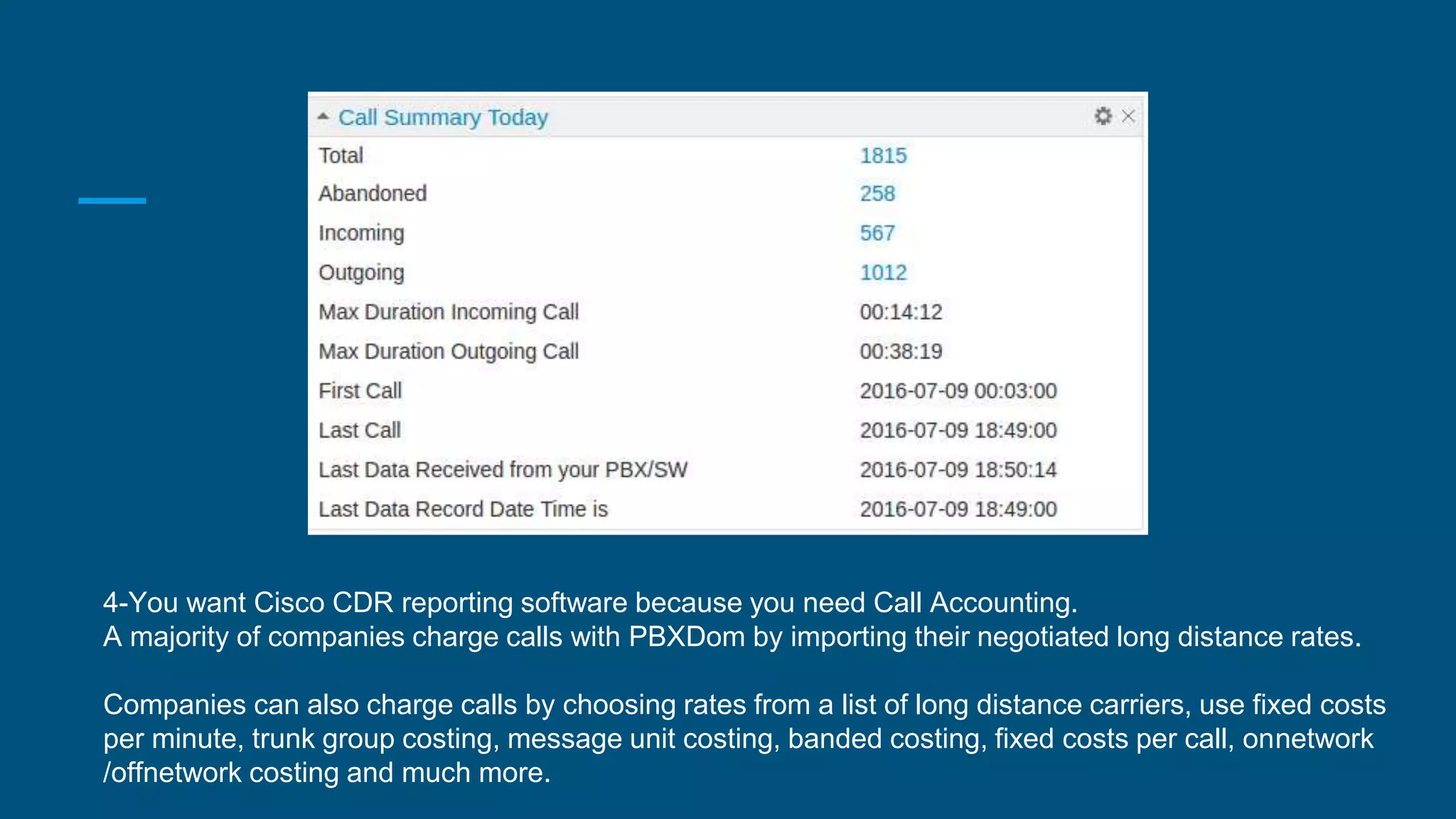 Cisco cdr reporting it’s easy if you do it smart | PPTX