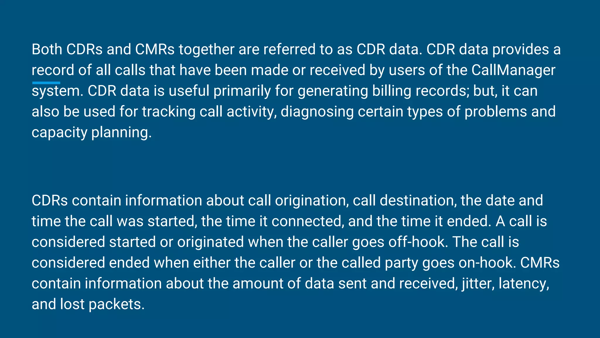 Cisco cdr reporting it’s easy if you do it smart | PPTX