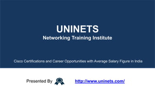 Cisco Certifications and Career Opportunities with Average Salary | PPT