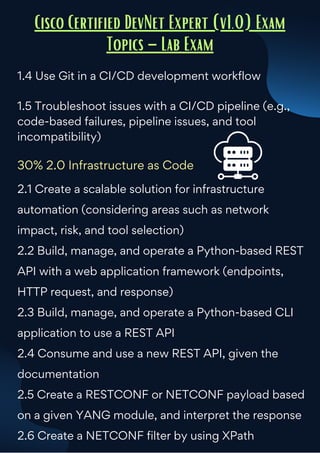 CCIE Devante v1.0 and Certifications and training | PDF