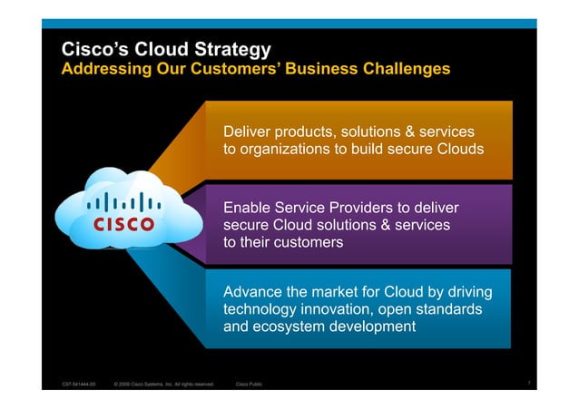 Cisco cloud strategy cisco | PPT