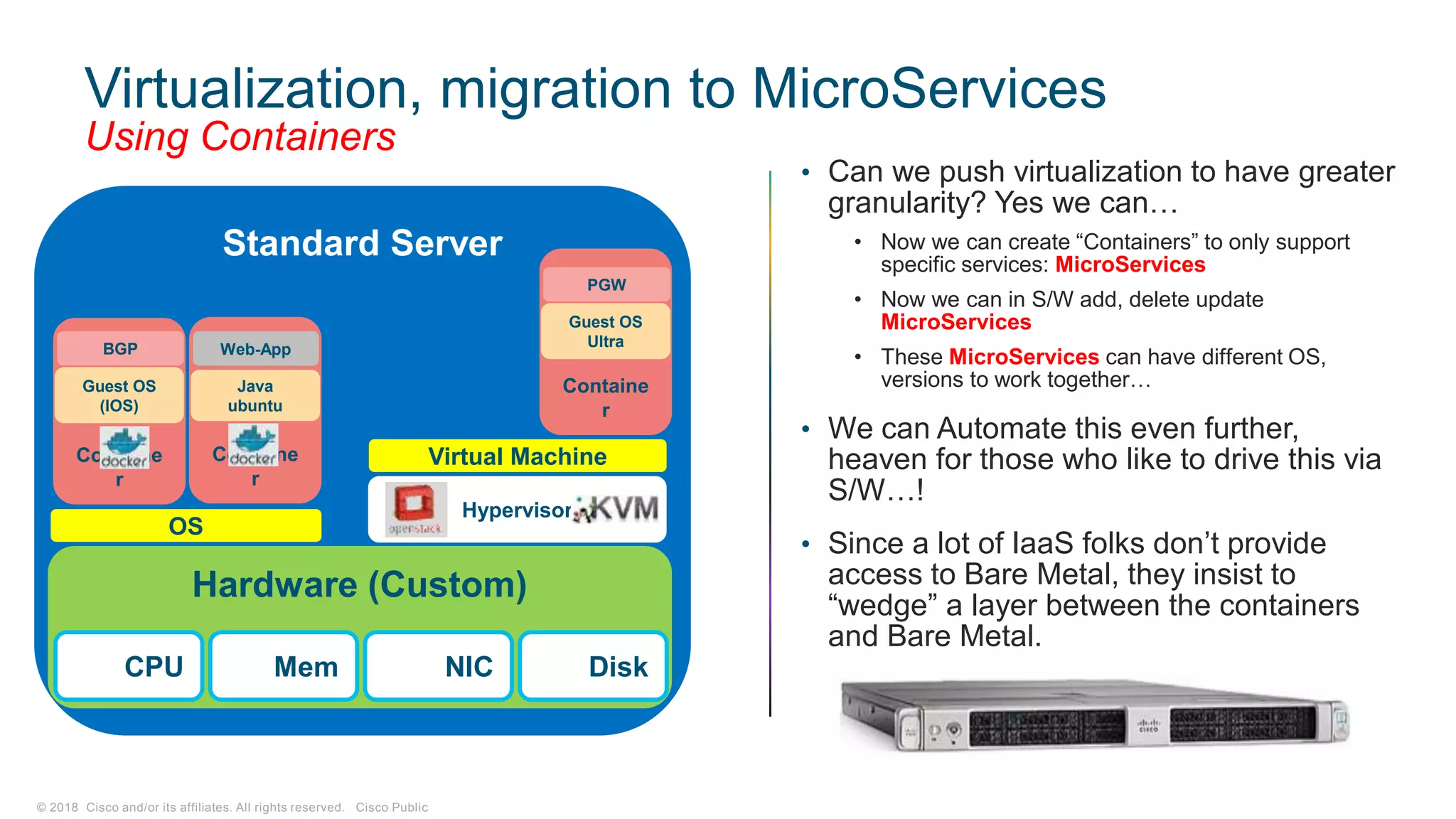 Cisco connect montreal 2018 - Network Slicing: Horizontal ...
