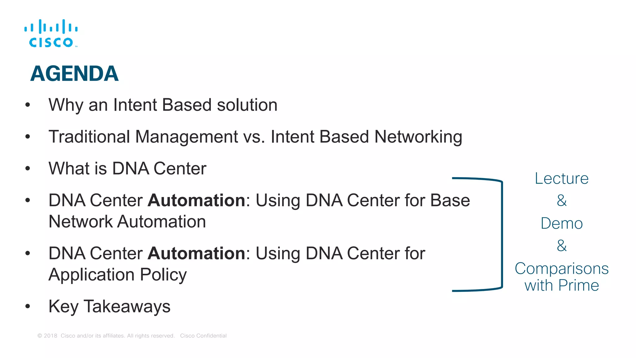 Cisco Connect Toronto 2018 Dna Automation The Evolution To Intent Based Networking Ppt