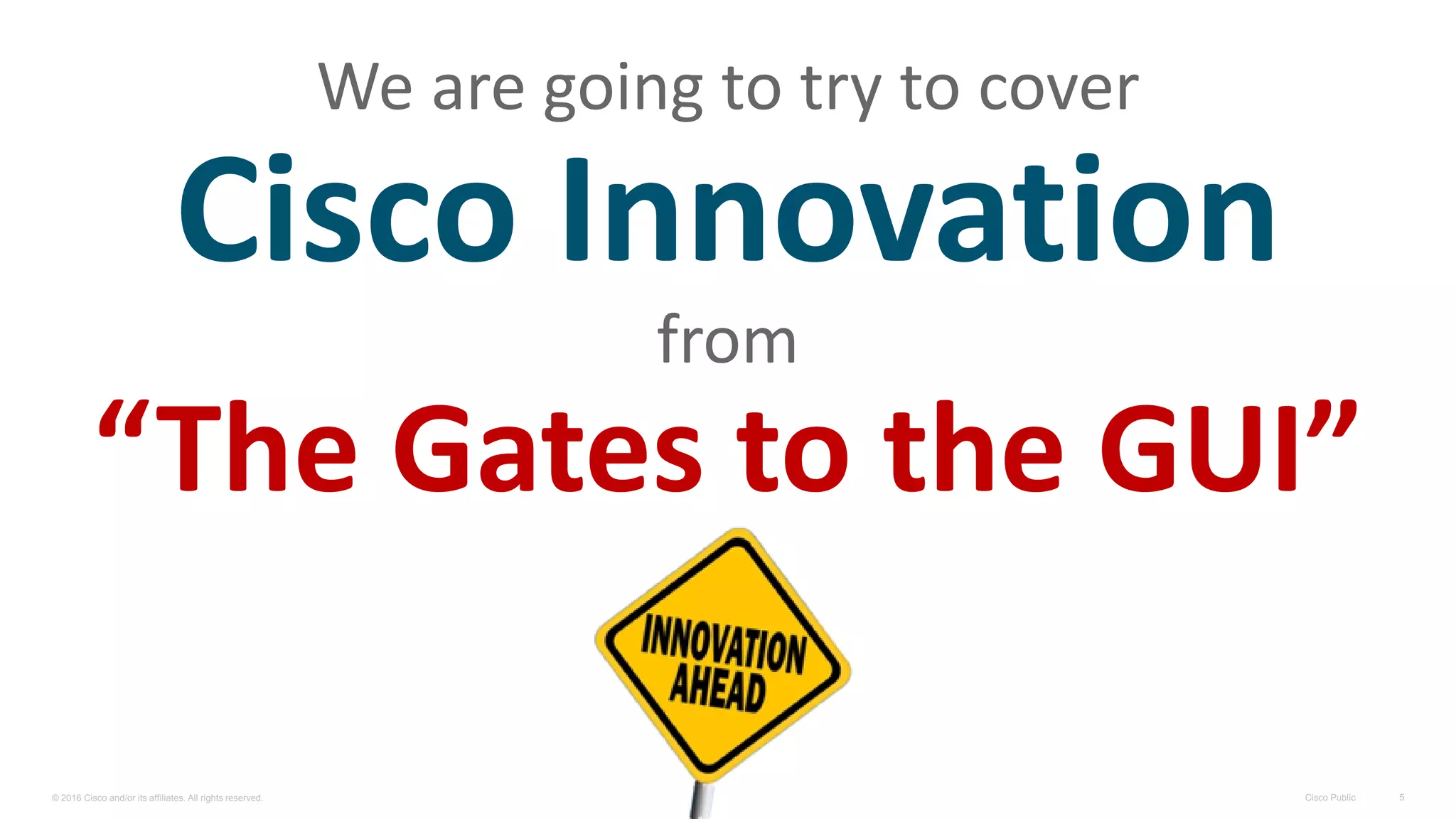 Cisco Connect Vancouver 2017 - Cisco's Digital Network Architecture ...