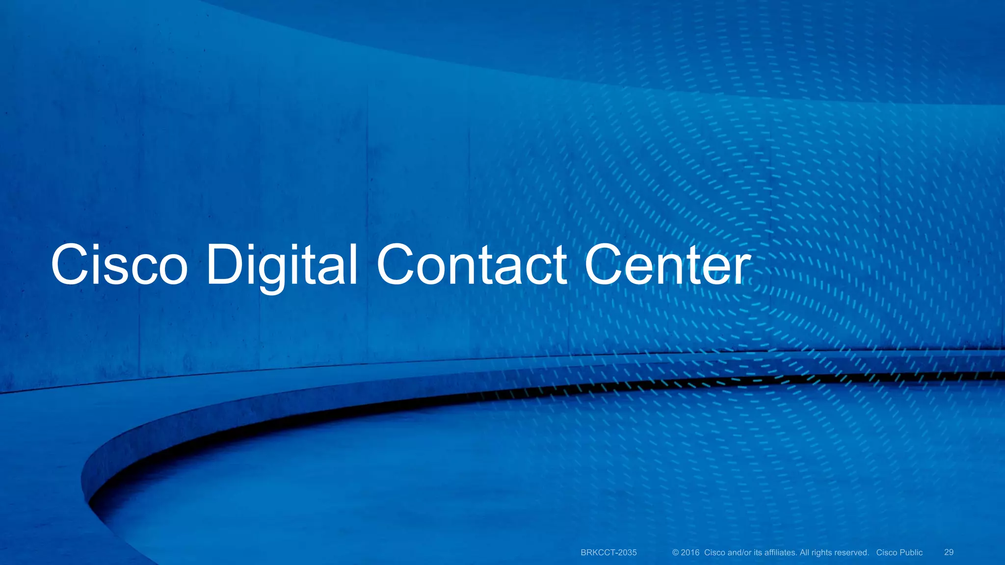 Cisco contact center | PDF