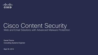 Cisco Content Security | PPT
