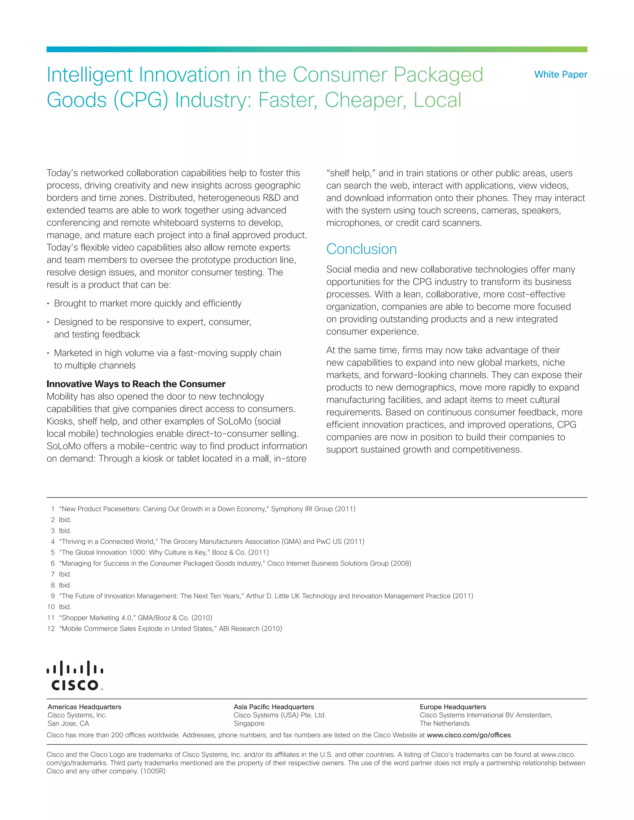 Cisco cpg white_paper | PDF