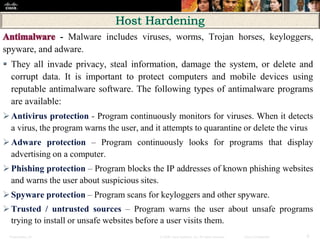 Cisco Cybersecurity Essentials Chapter- 7 | PDF | Home Security | Home ...