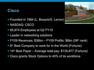Cisco Corporate Social Responsibility by Alexandre Lemille | PPT