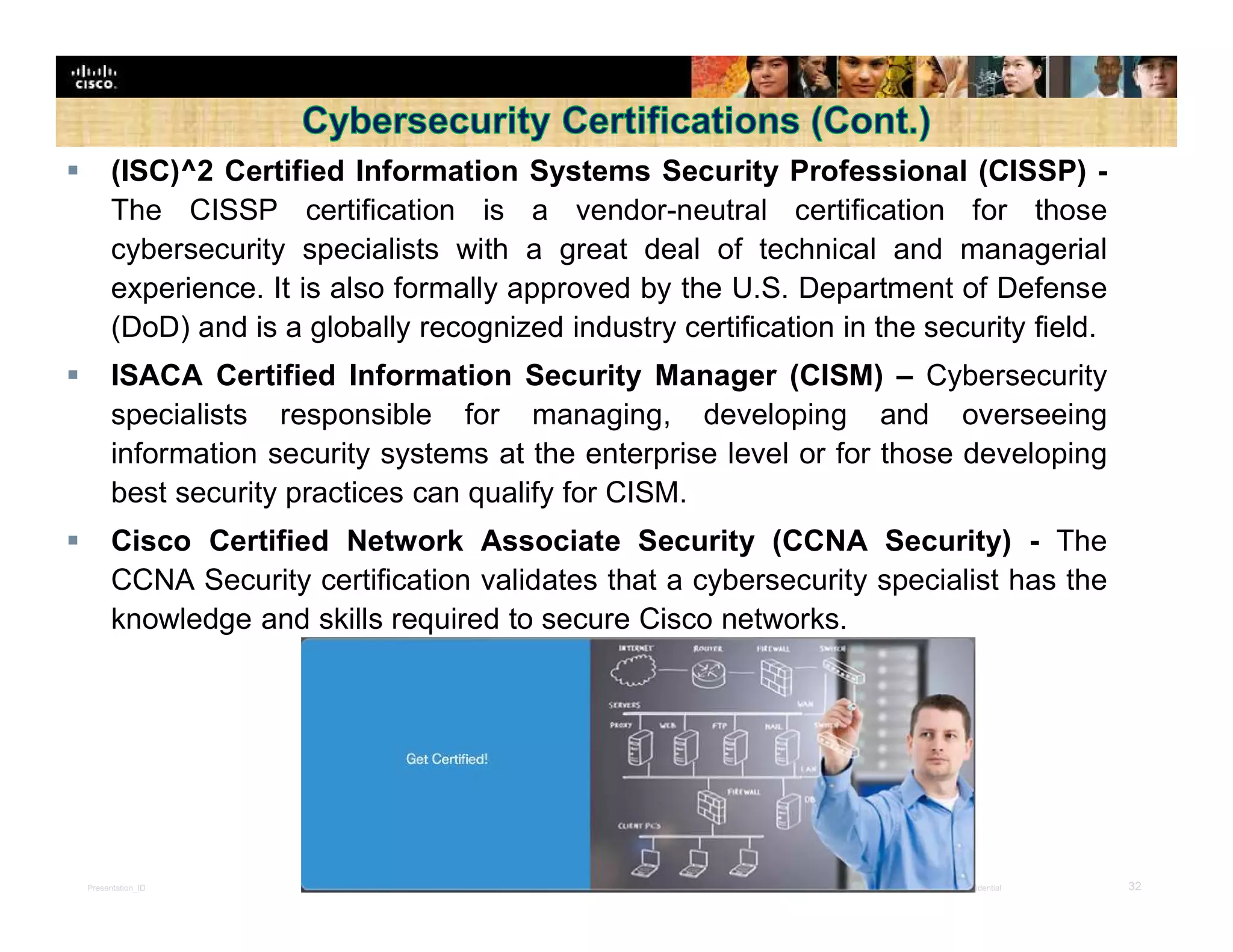 Cisco Cyber Security Essentials Chapter-1 | PDF