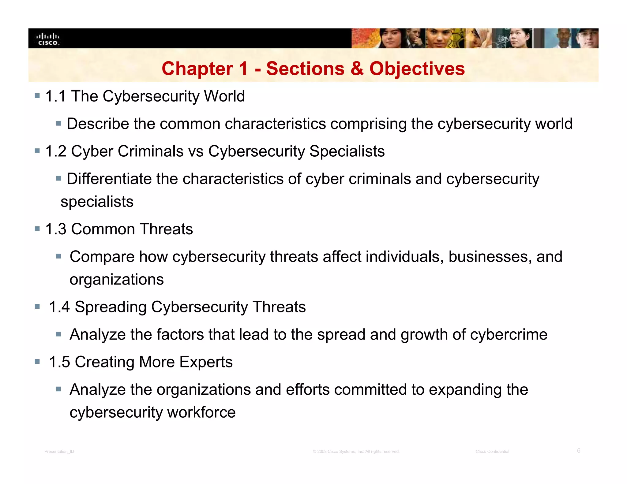 Cisco Cyber Security Essentials Chapter-1 | PDF