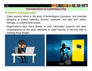 Cisco Cyber Security Essentials Chapter-1 | PDF