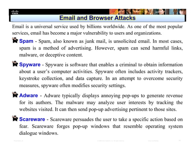 Cisco cybersecurity essentials chapter 3 | PDF