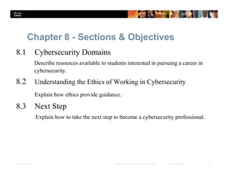 Cisco cybersecurity essentials chapter 8 | PDF