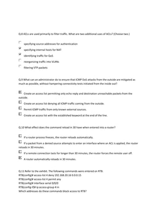 Cisco discovery drs ent module 8 - v.4 in english. | PDF | Computer ...