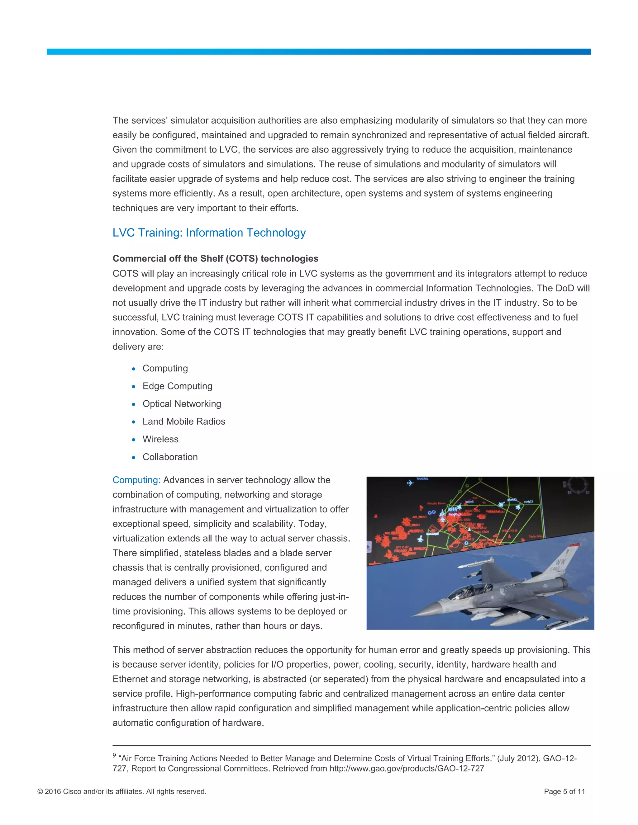 Digital Transformation in Defense: Live, Virtual and Constructive (LVC ...