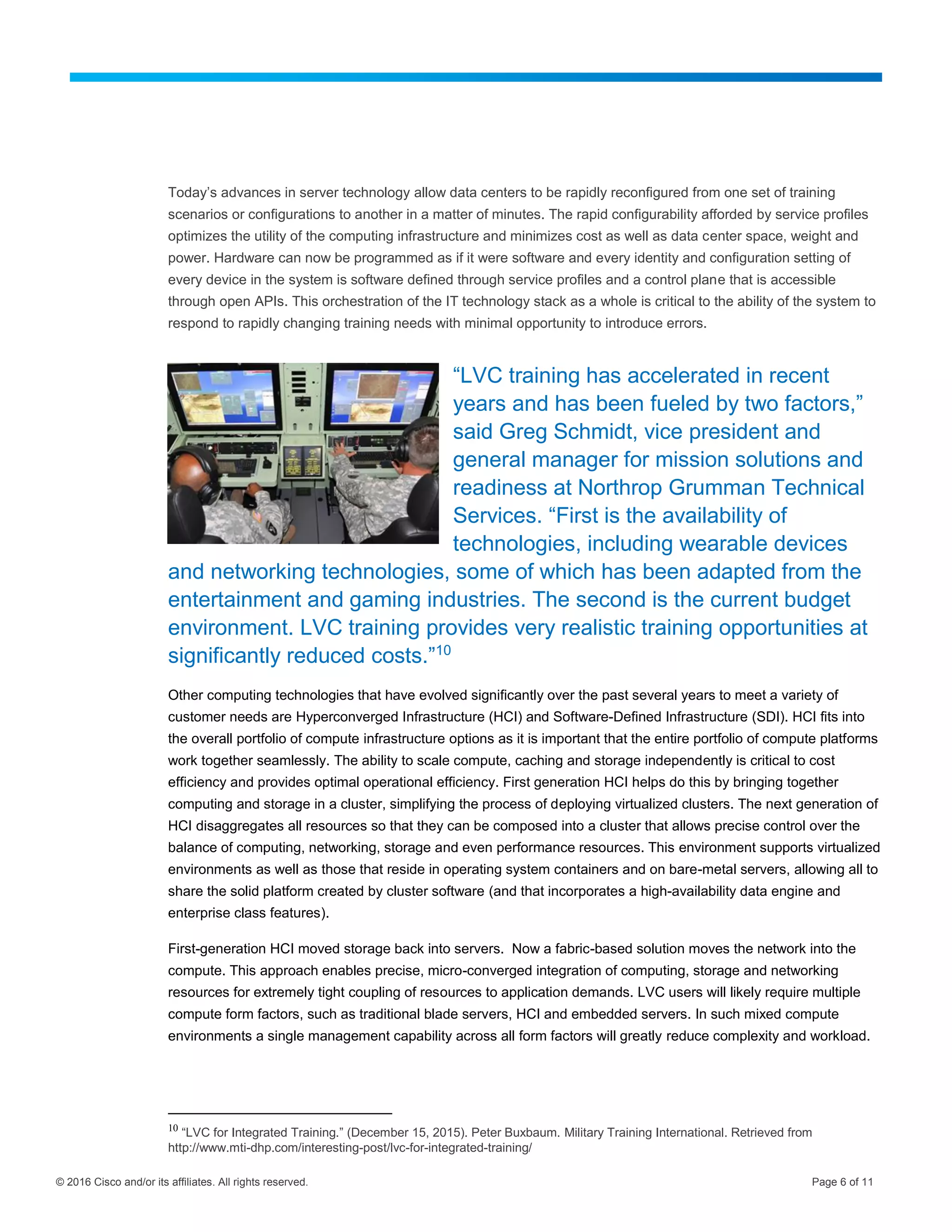 Digital Transformation in Defense: Live, Virtual and Constructive (LVC) Training | PDF