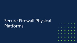 Cisco Firewall secure firewall configuration | PDF