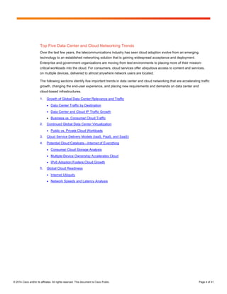 Cisco Global Cloud Index (GCI) 2014 Whitepaper | PDF