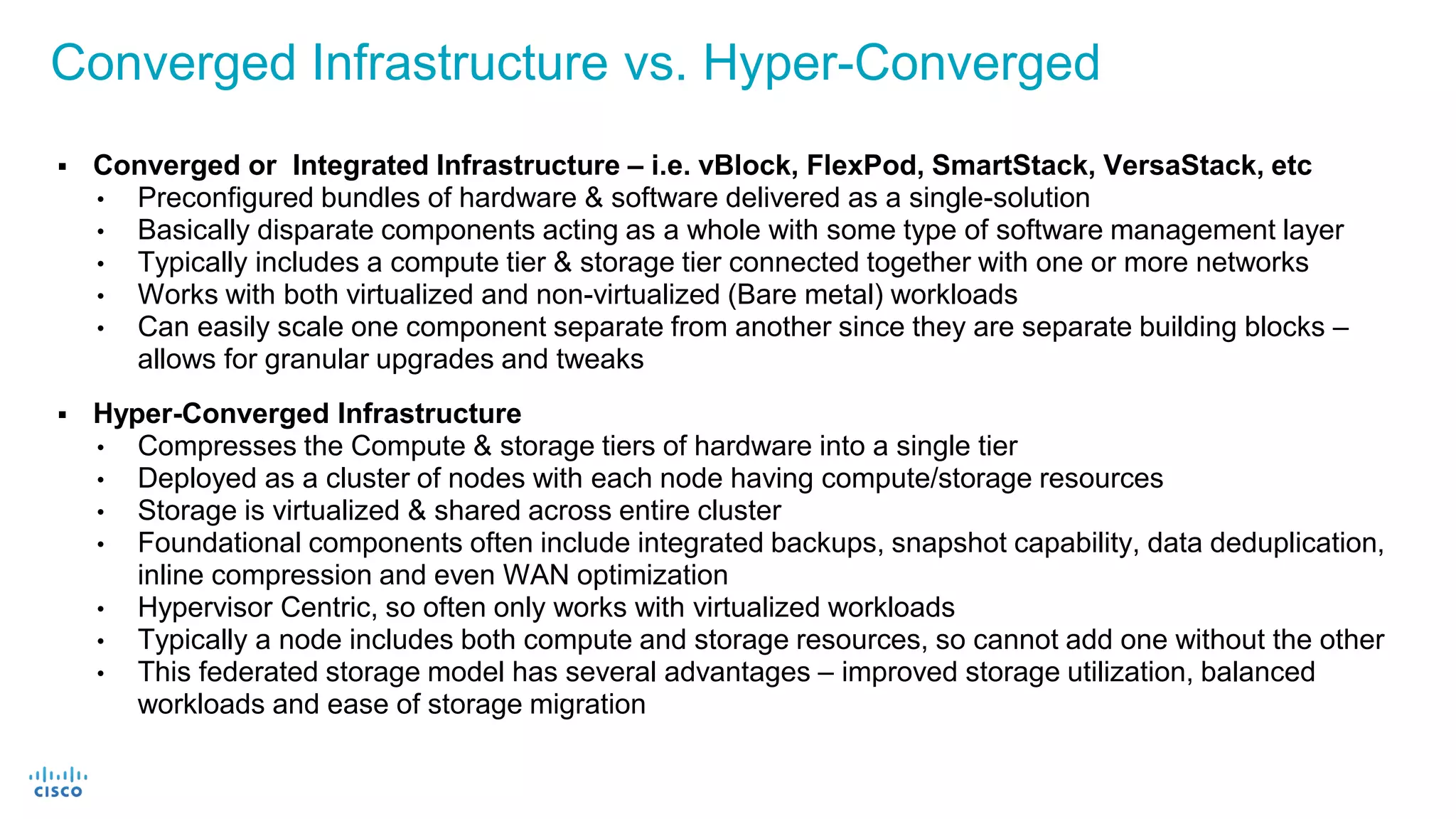 Cisco hyperflex software defined storage and ucs unite | PDF | Data ...