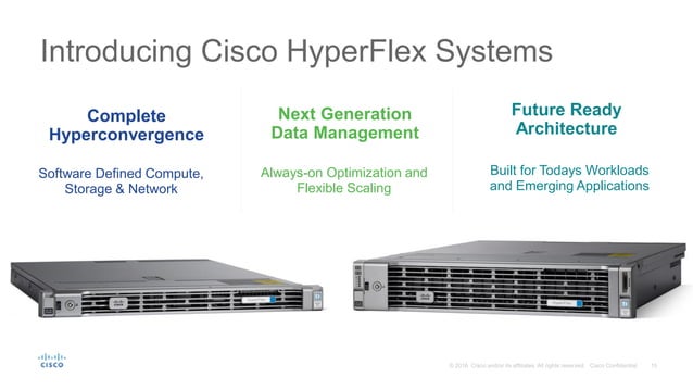Cisco hyperflex software defined storage and ucs unite | PPT