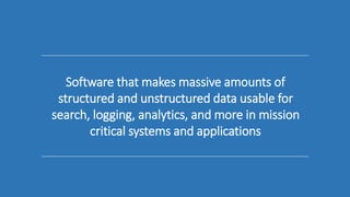 Case Study: Elasticsearch Ingest Using StreamSets at Cisco Intercloud | PPT