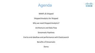Case Study: Elasticsearch Ingest Using StreamSets @ Cisco Intercloud | PPT
