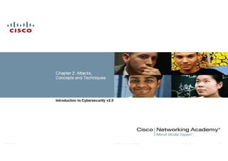Attacks, Concepts and Techniques - Cisco: Intro to Cybersecurity Chap-2 | PDF