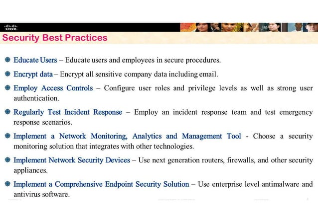 Protecting the Organization - Cisco: Intro to Cybersecurity Chap-4 | PDF