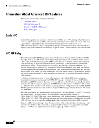 Cisco ios ip routing advanced rip features | PDF | Operating Systems ...