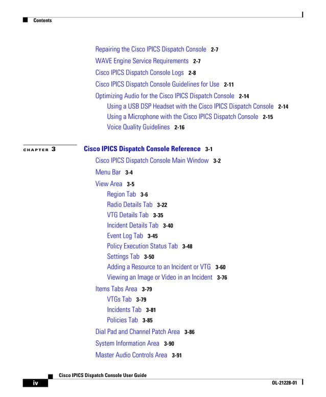 Cisco ipics dispatch console user | PDF